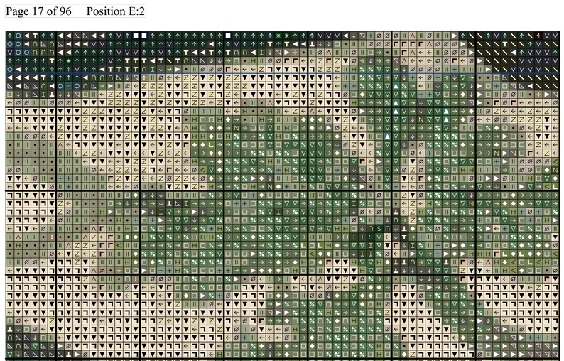 Green Man Forest Cross Stitch Pattern: Detailed Full Coverage (digital ...