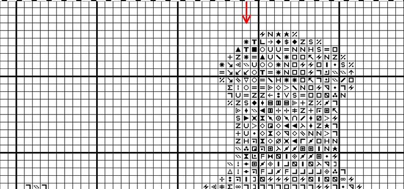 Tutankhamun Cross Stitch Pattern Young Egyptian Pharoah - Full Pattern ...