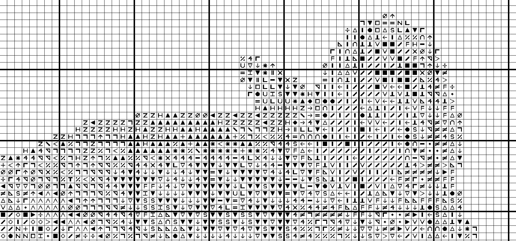 Extinct Tasmanian Tiger Cross Stitch Design Photo, Large Detailed ...