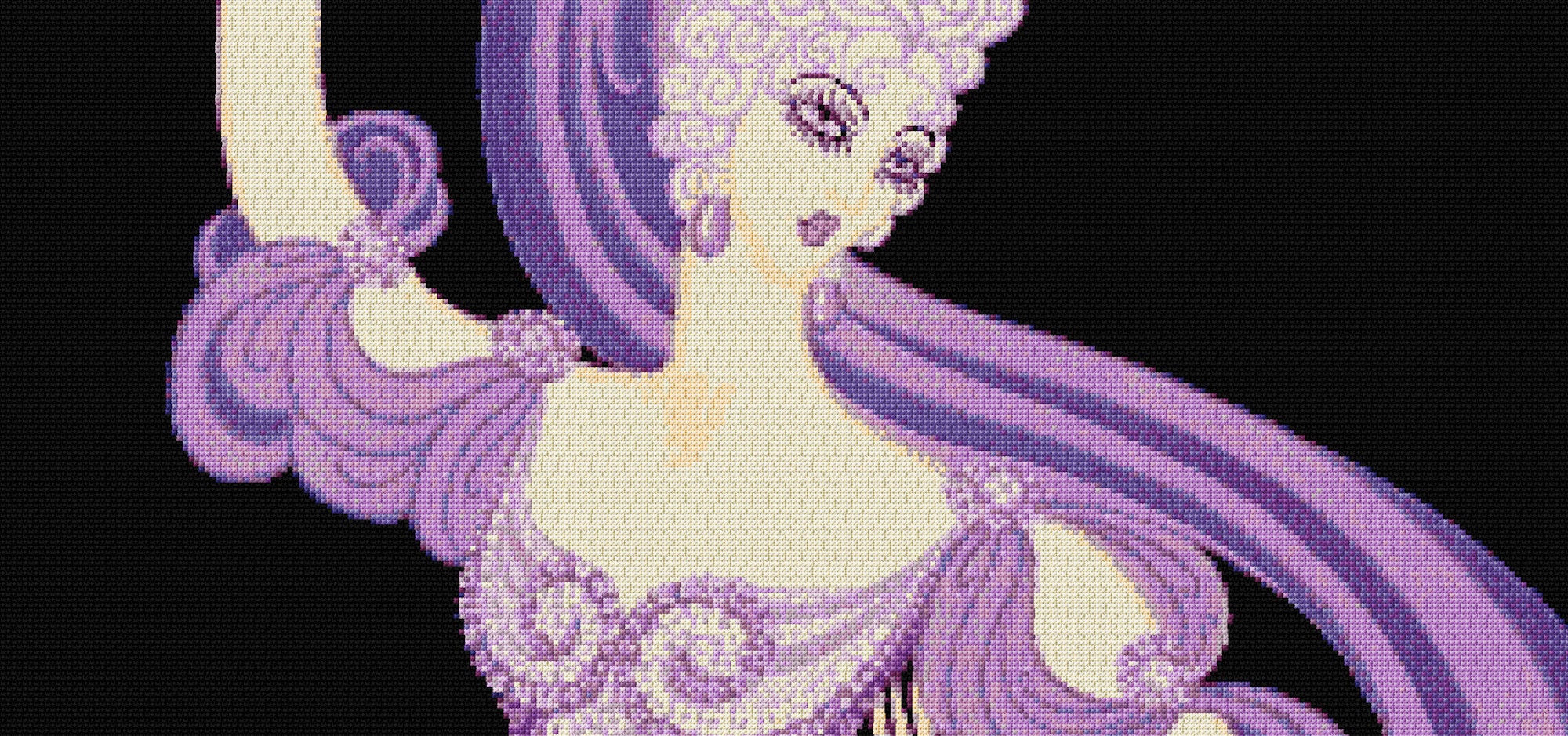 Art Deco Erte Costume for Lilac Fairy in Sleeping Beauty - Etsy