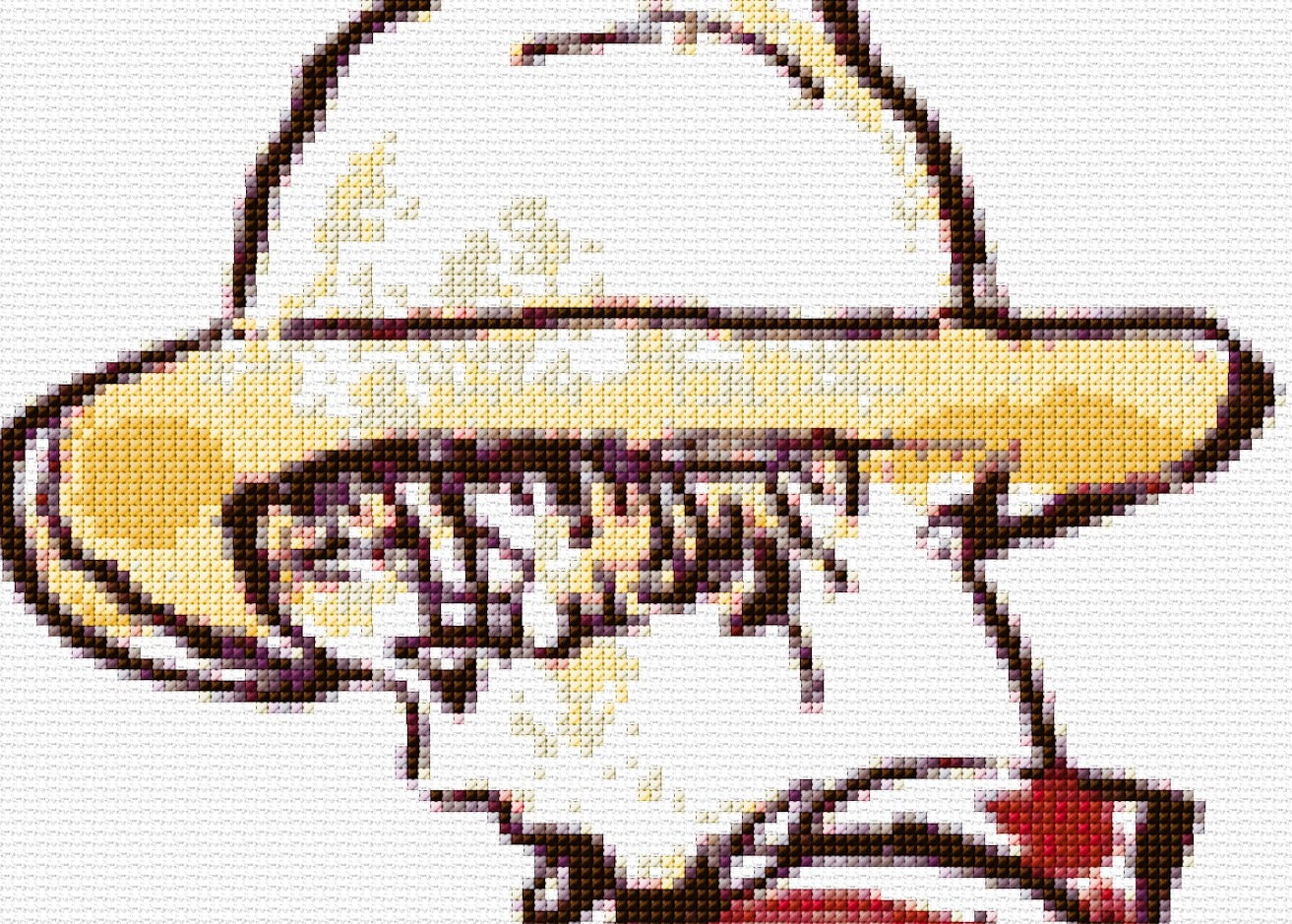 Christopher Robin Cross Stitch Pattern + Photo - Large Medium Level ...