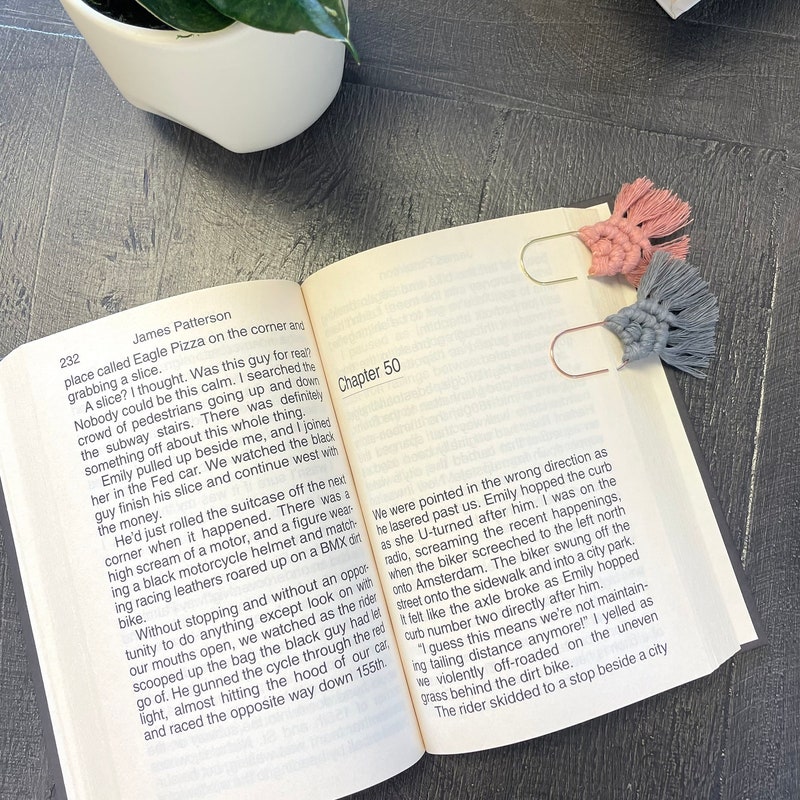 Paper Clip Bookmark - Etsy