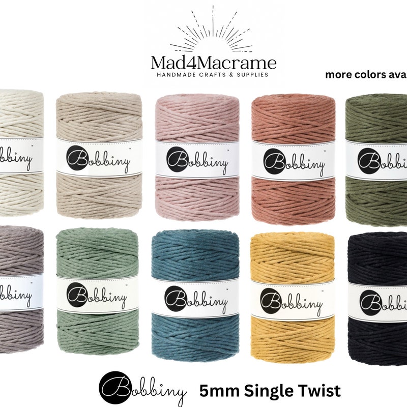 Green 5mm Braided Macrame - Etsy