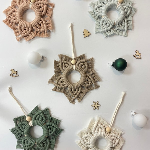 Macrame Ornaments - Etsy