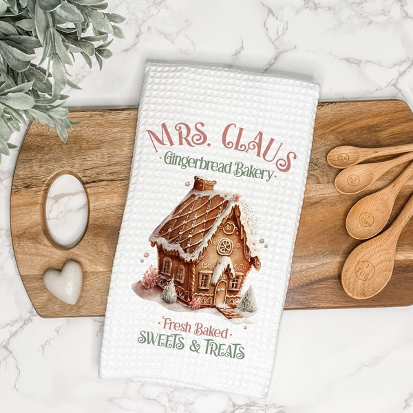 Gingerbread Kitchen Towel - Etsy