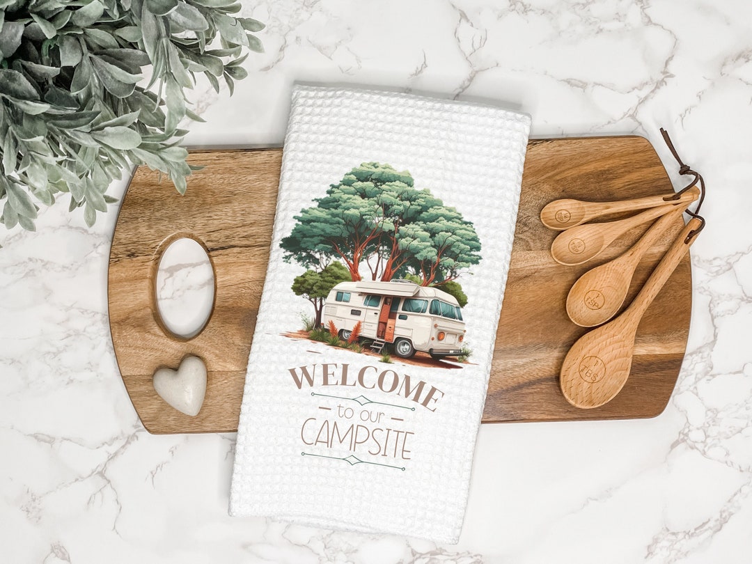 Camping Towel RV Towel Camper Kitchen Towel Hand Towel Dish Towel Tea ...