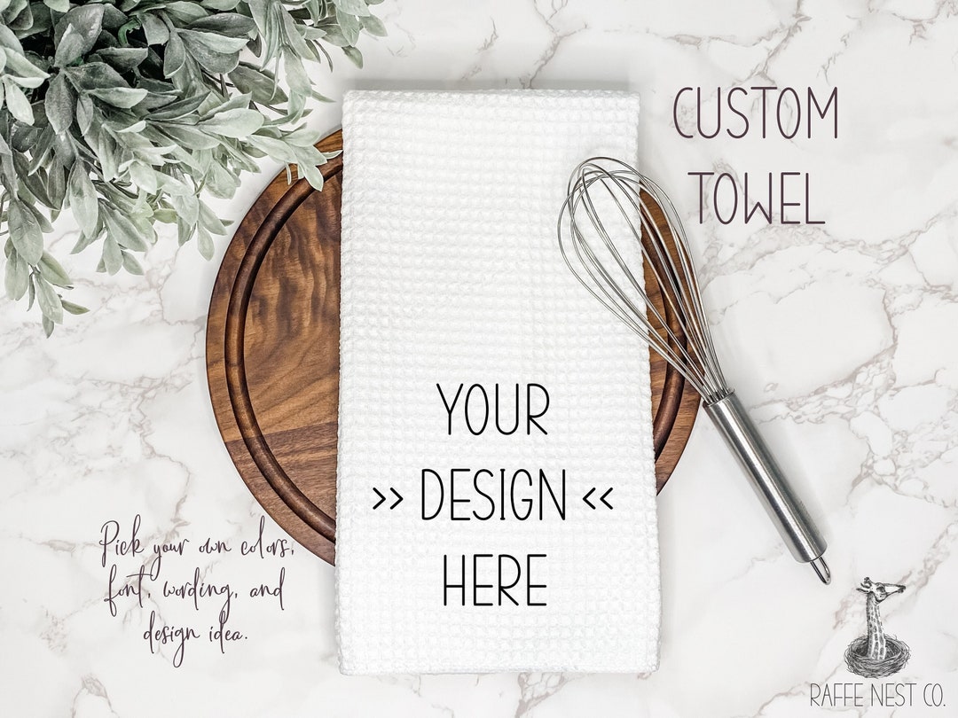 Kitchen Towel | Custom Towel | Personalized Towel | Custom Gift ...