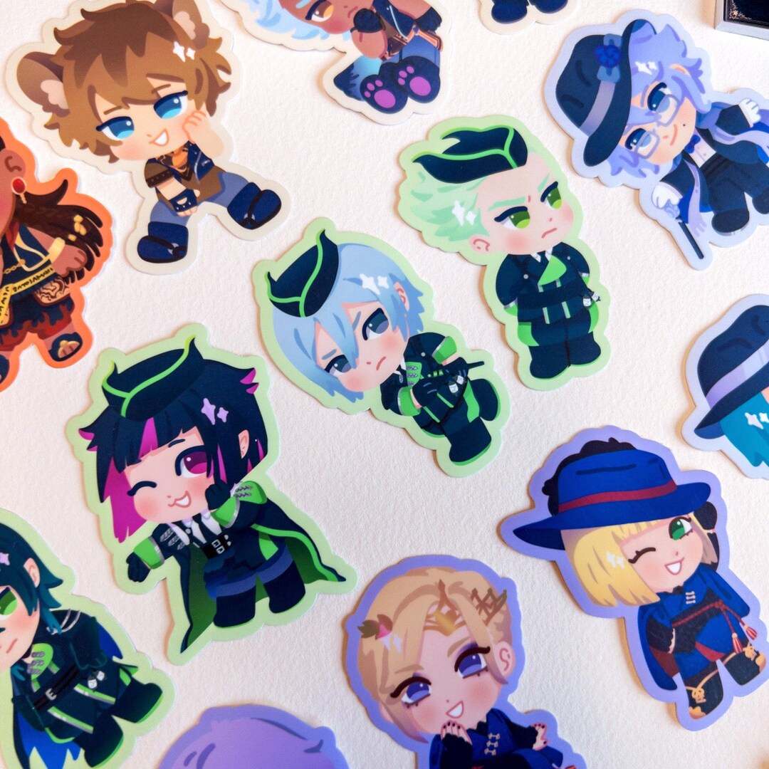 Twisted Wonderland Chibi Stickers - Etsy