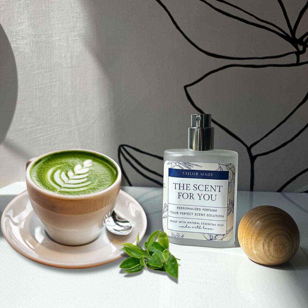 Matcha Latte Perfume – Natural Green Tea & Coffee Scent - Etsy