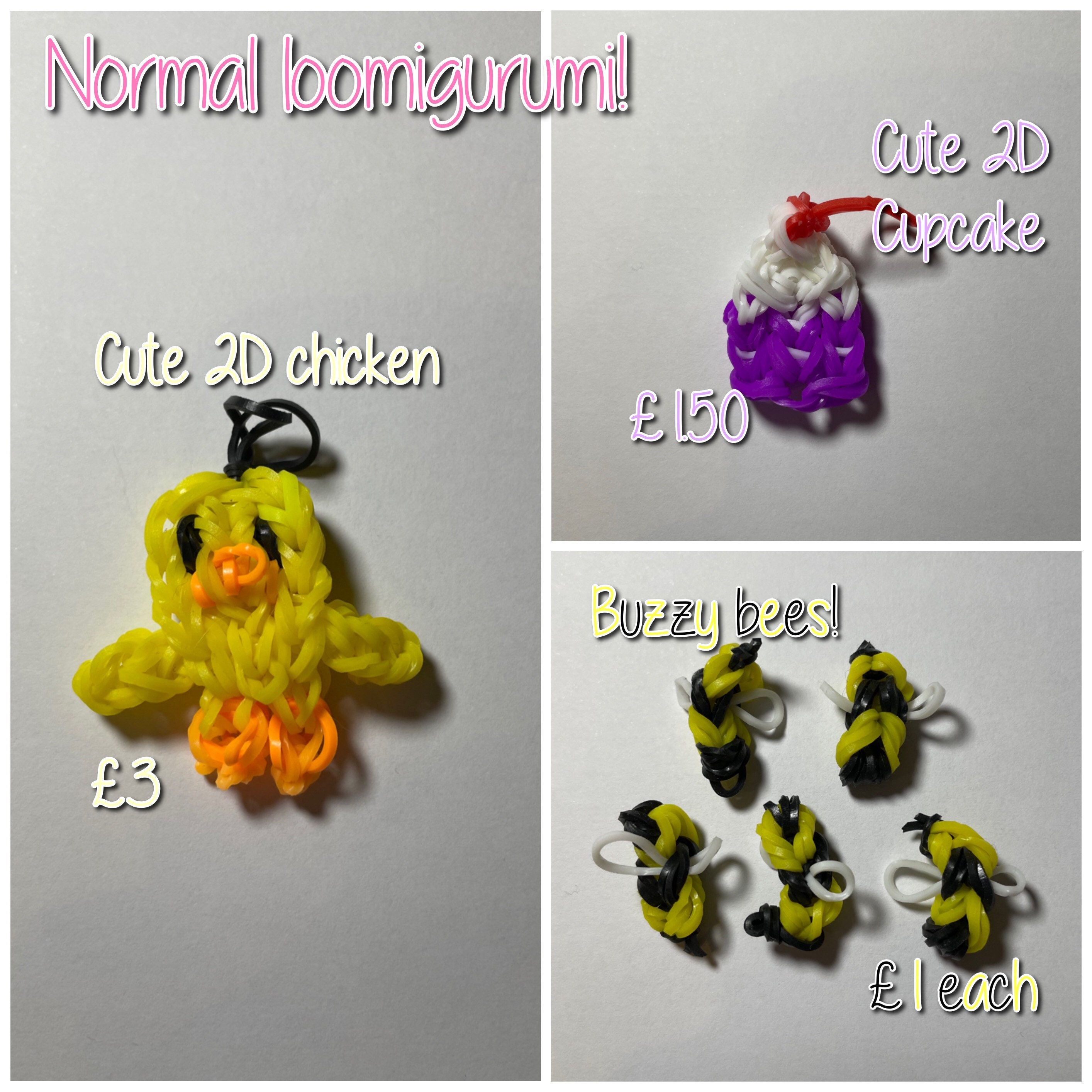 Rainbow Loom Animal Figures