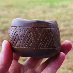 Authentic Wild Cherokee Clay Smudge Pot Kit – Handmade & Natural, for ...
