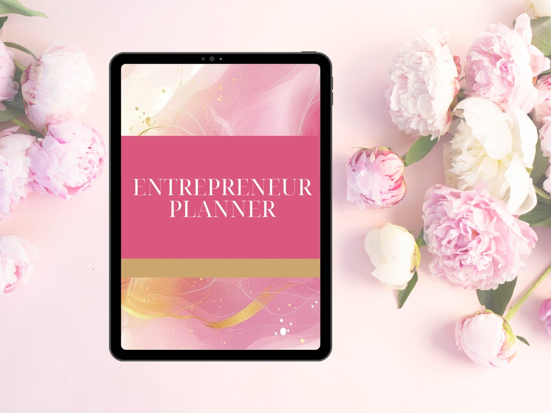 4-week Digital Planner for Entrepreneurs | Printable Business Planner ...