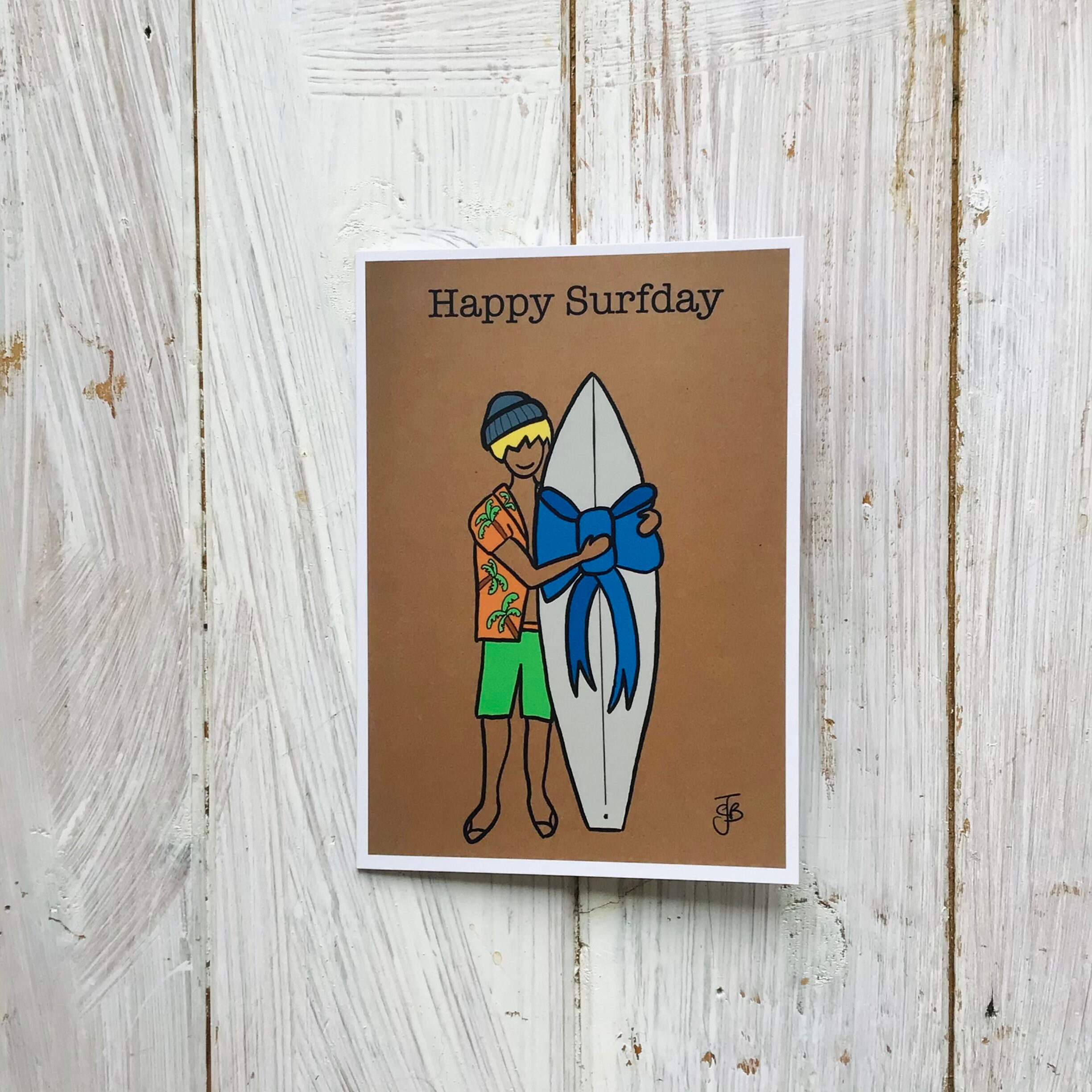 Surf Art Cards Surfing Surfer Surfboard Waves Sunset Dude Cornish ...