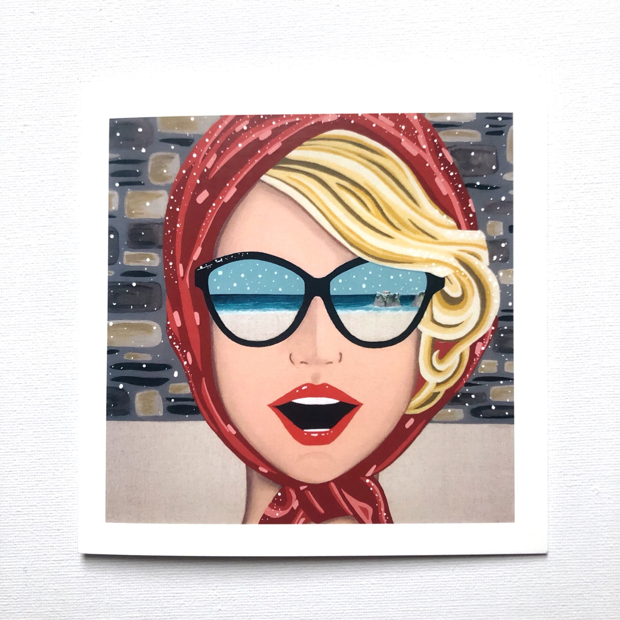 Cornish Christmas Christmas in Cornwall Pop Art Christmas - Etsy UK