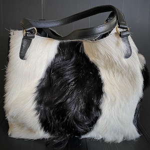 Handcrafted Goat Hide Tote Bag, Croc Embossed Leather - Etsy