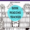 Book Reading Tracker - Printable Coloring Page - Fall Autumn Theme ...