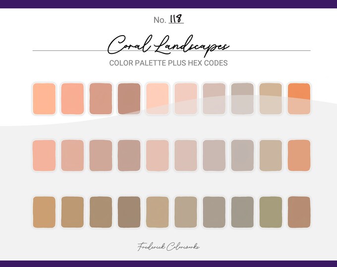 Paleta de colores naranja, códigos hexadecimales, códigos rgb, muestras ...