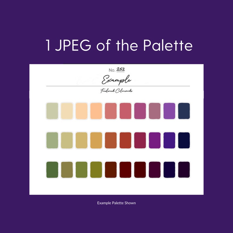 Traditional Christmas Color Palette - Procreate 30 Color Palette ...