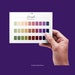 Dusty Blue Color Scheme - Procreate 30 Color Palette Swatches + Hex ...