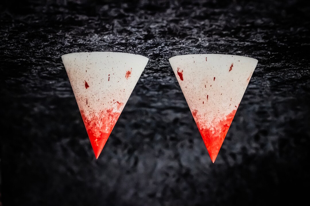 Straight Bloody Car Fangs - Etsy