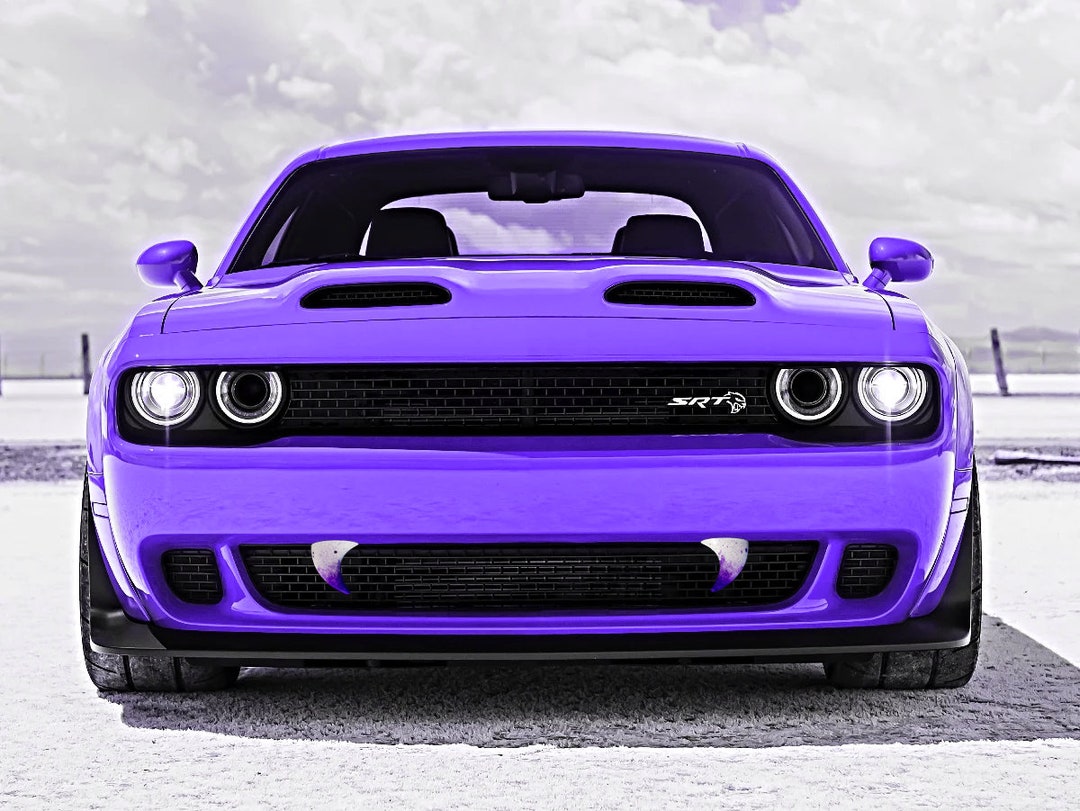 Purple Splat Car Fangs V2 - Etsy