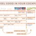 Digital Monthly Planner Peach Monthly Calendar Template, Planner ...