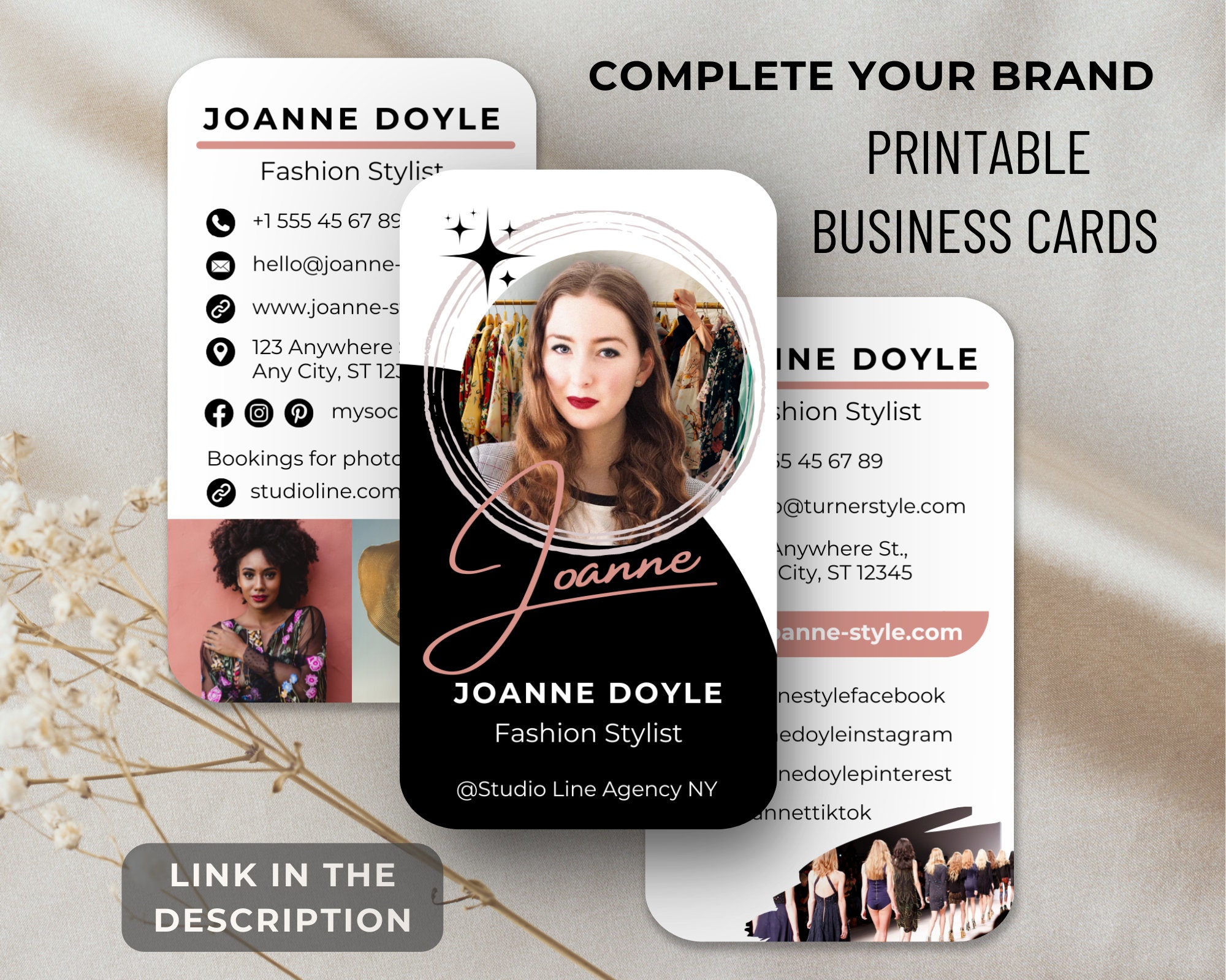 Email Signature Template Bundle | Gmail Signature | Fashion Design ...