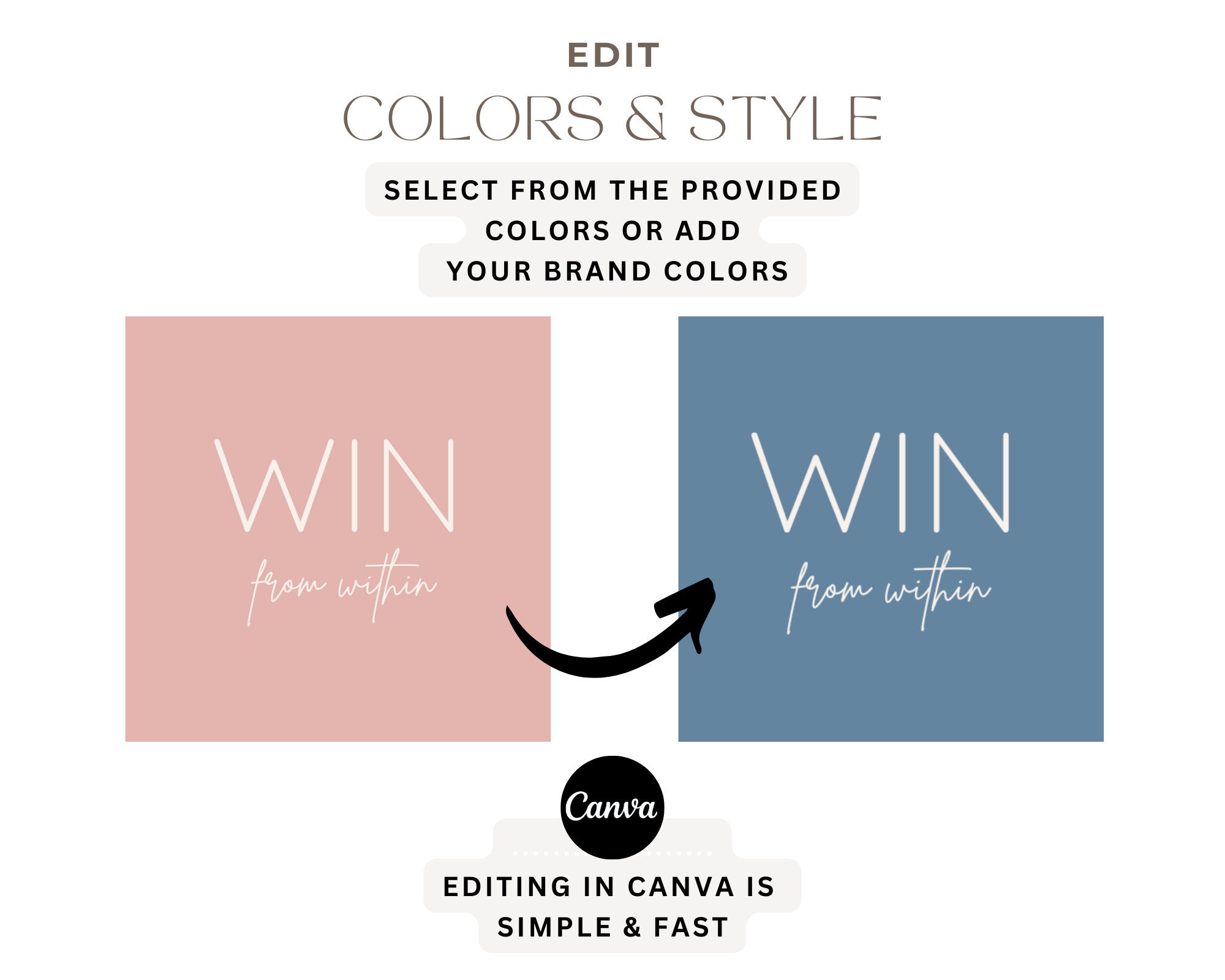 100 Instagram Minimalist Quotes, Quote Templates, Inspirational Quote ...