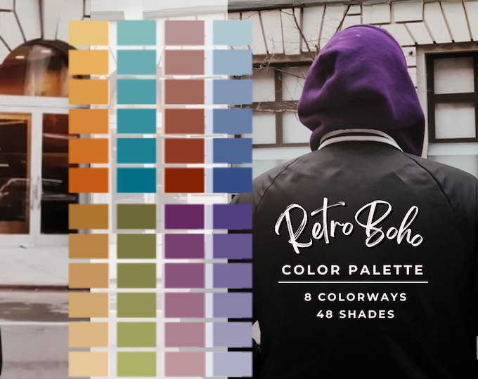 2024 Color Palettes for Branding, Design, Illustration, UI/UX - Modern ...