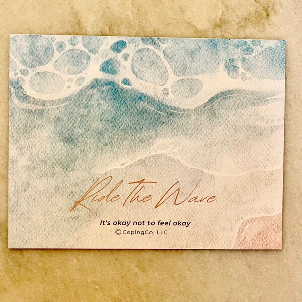 Ride the Waves Cards - Etsy