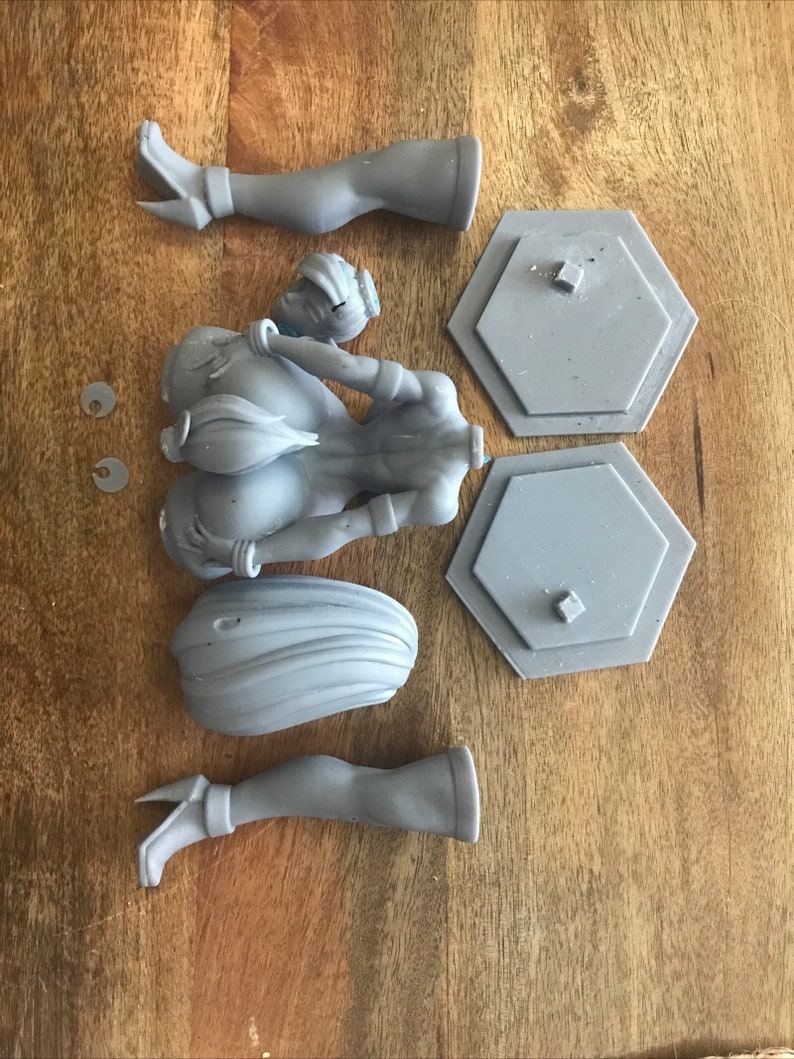 Rushzilla's Urbosa Figura de resina impresa en 3d Estatua - Etsy España