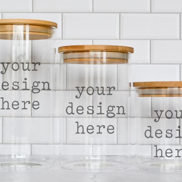 Canister Labels - Etsy