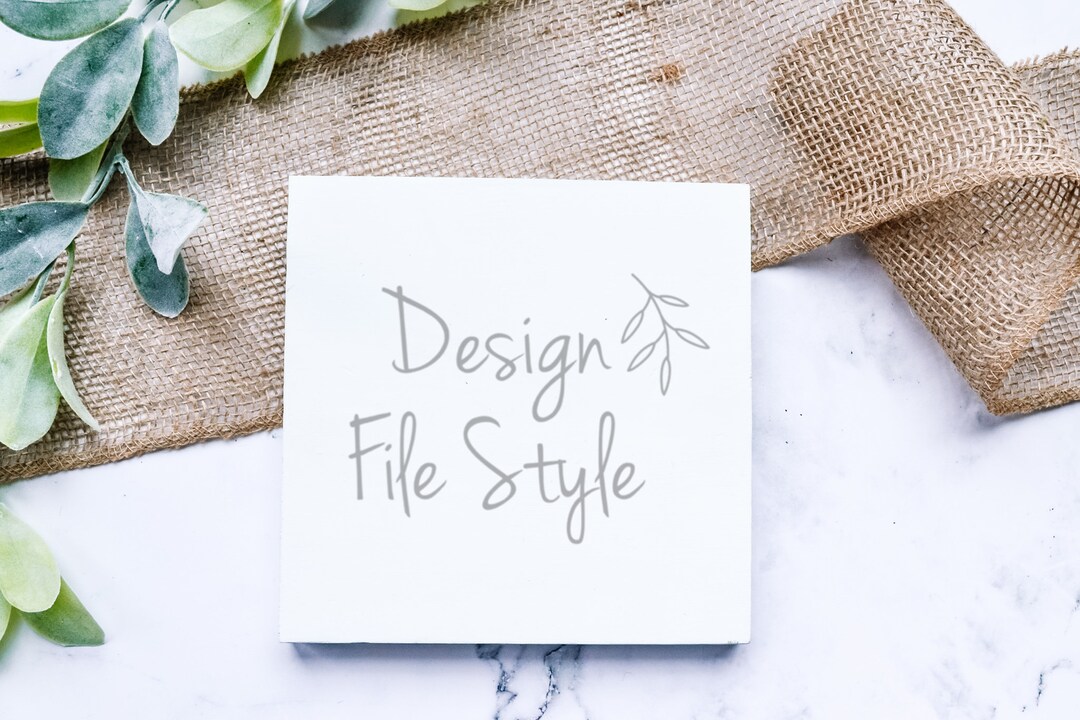 Wood Sign Mockup | Blank Wood Sign Mockup | Flat Lay Mockup | Stock ...