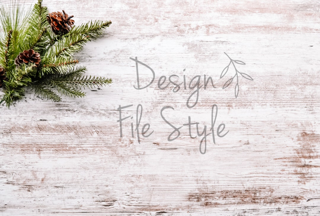 Christmas Flat Lay Mockup | Holiday Mockup | Farmhouse Mockup | Flat ...