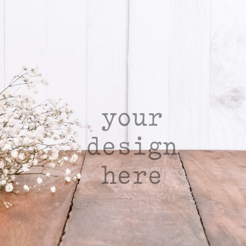 Blank Wall Mockup Styled Photography Flat Lay Mockup - Etsy