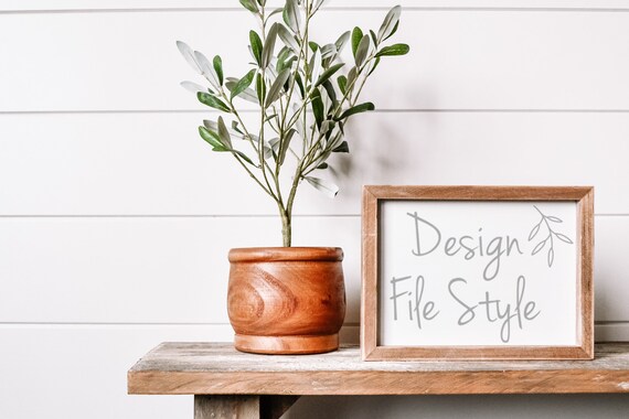 Wood Sign Mockup Blank Wood Sign Mockup Flat Lay Mockup - Etsy