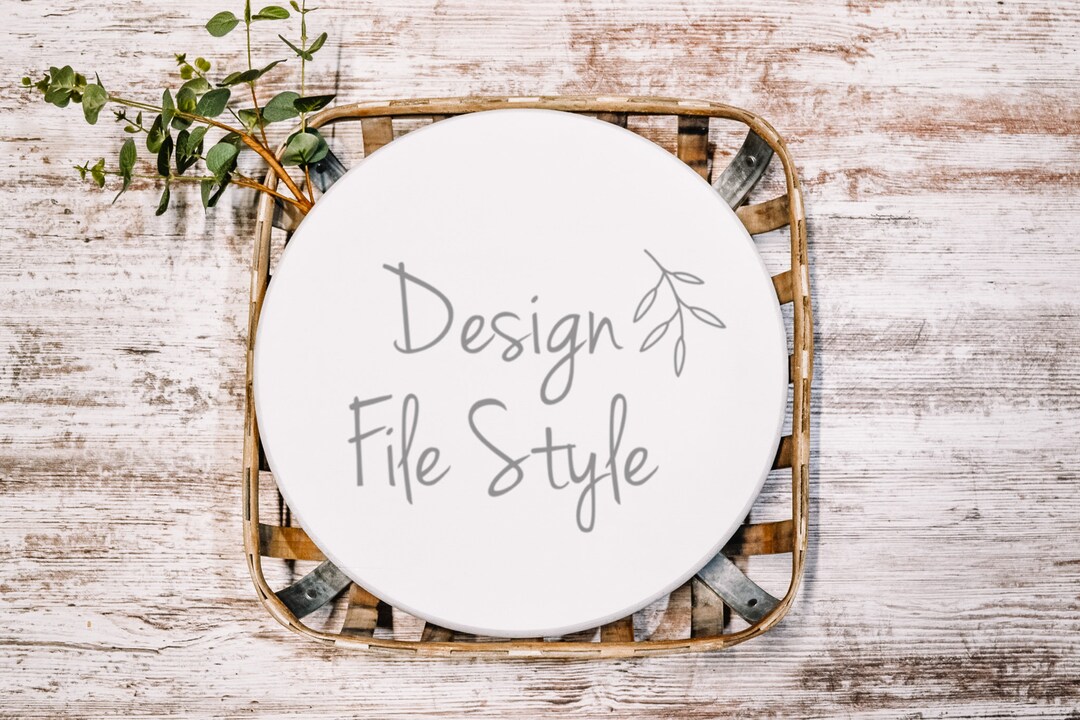 Round Wood Sign Mockup | Digital Mockup | Door Sign Mockup | Farmhouse ...