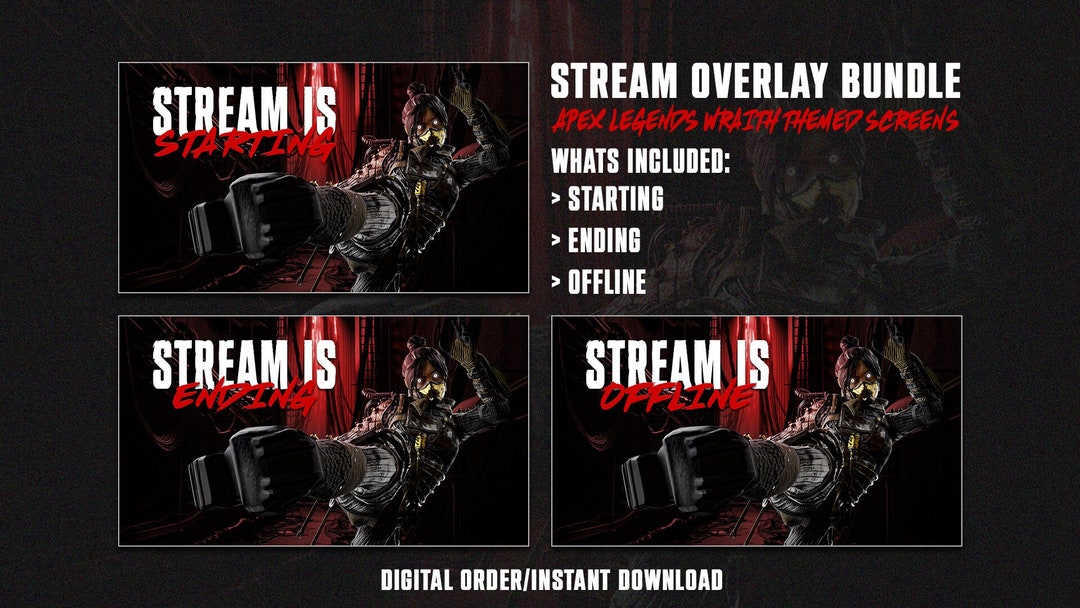 Wraith Airship Assassin Screen Pack - Etsy