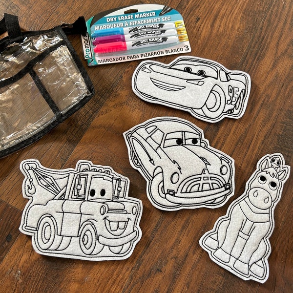 Cars Pixar Embroidery - Etsy