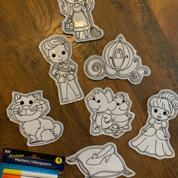 Dry Erase Coloring Page - Etsy