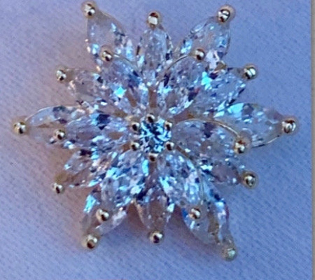 Pageant Magnetic Number Holder Sash Rodeo Pin Rhinestone - Etsy