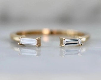 Open Gap Ring - Etsy