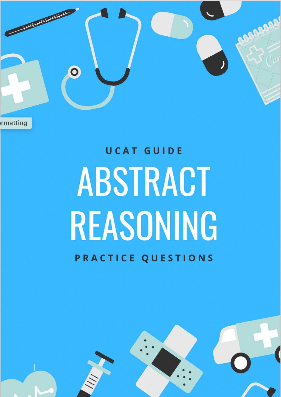UCAT Abstract Reasoning Practice Questions (500+ Qs) (100+ Pages ...