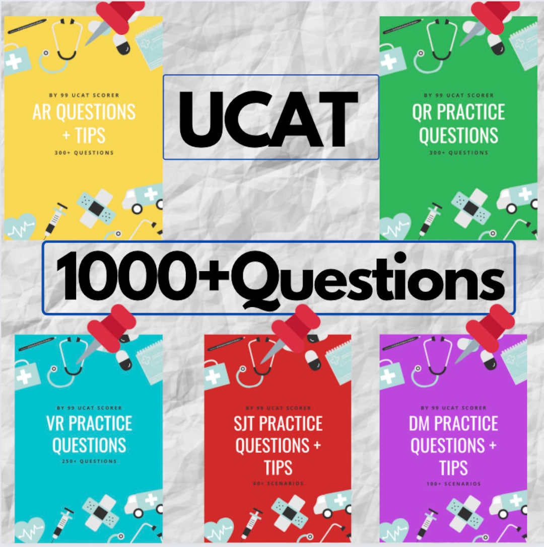 All-in-one UCAT Practice Questions (1000+ Questions) (all Sections ...