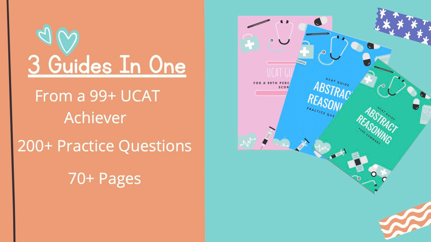 Ultimate UCAT Notes 3-in-1 - Etsy Australia