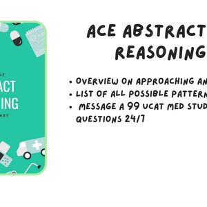 99 UCAT Abstract Reasoning All Patterns List Mindset - Etsy Australia