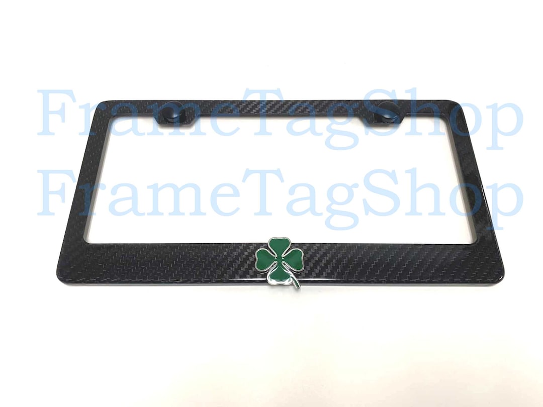 Carbon Fiber License Plate Frames | Alfa Romeo Giulia Forum