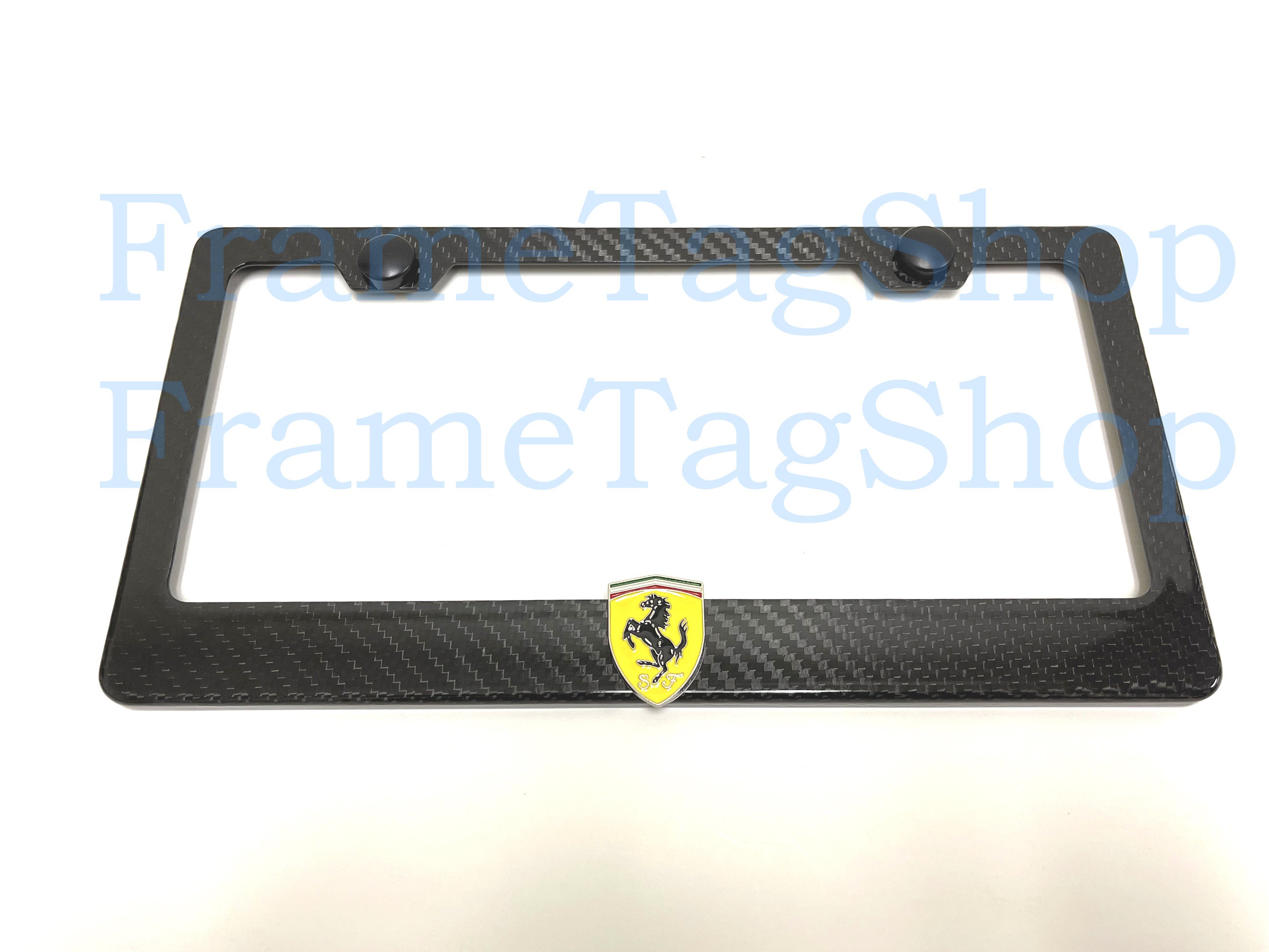 1x Scuderia Ferrari Shield 3D Emblem Badge Real 3K Twillweave Real ...
