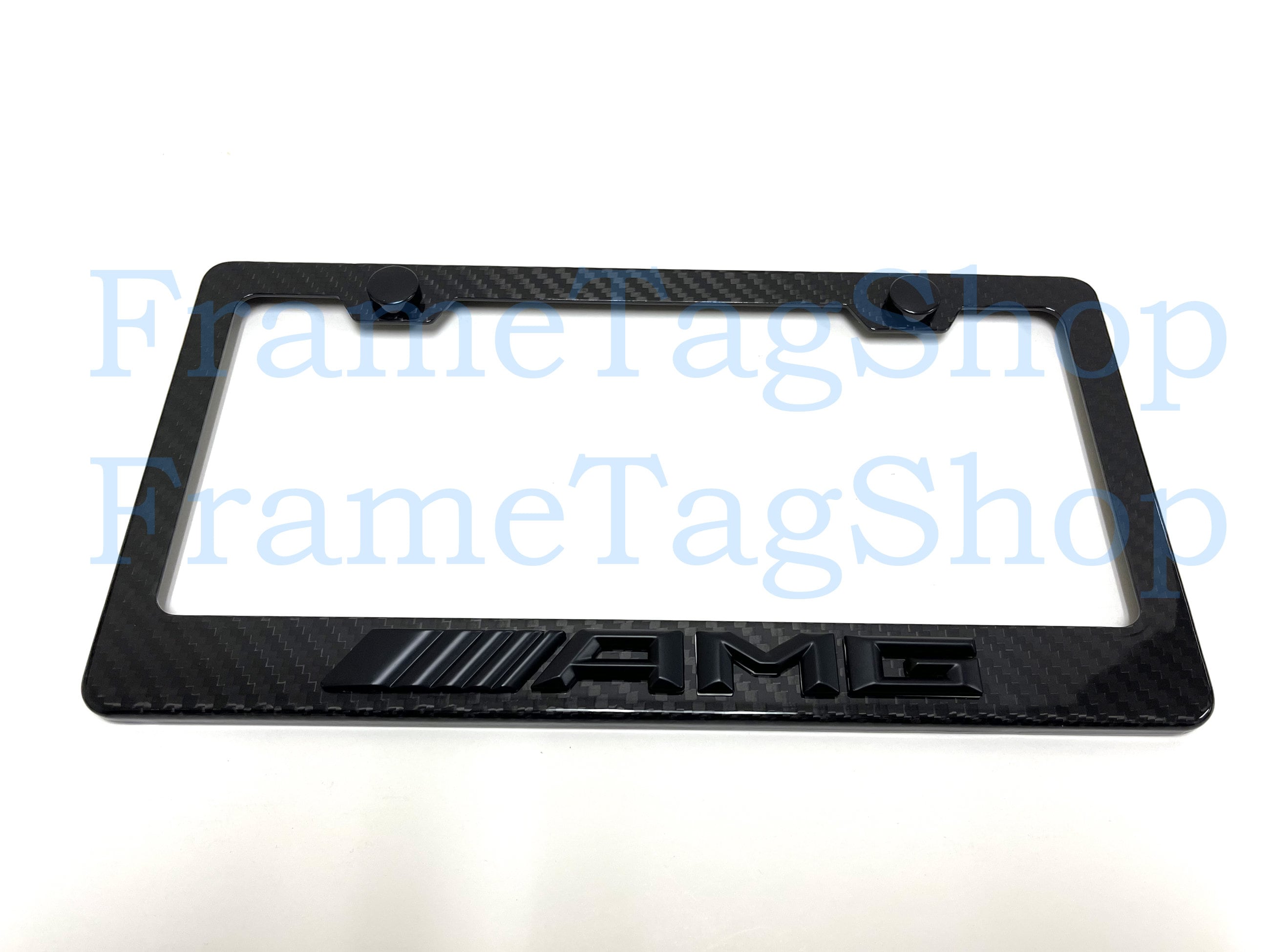 1x Black AMG 3D Emblem Badge Real 3K Twillweave Real Carbon Fiber ...