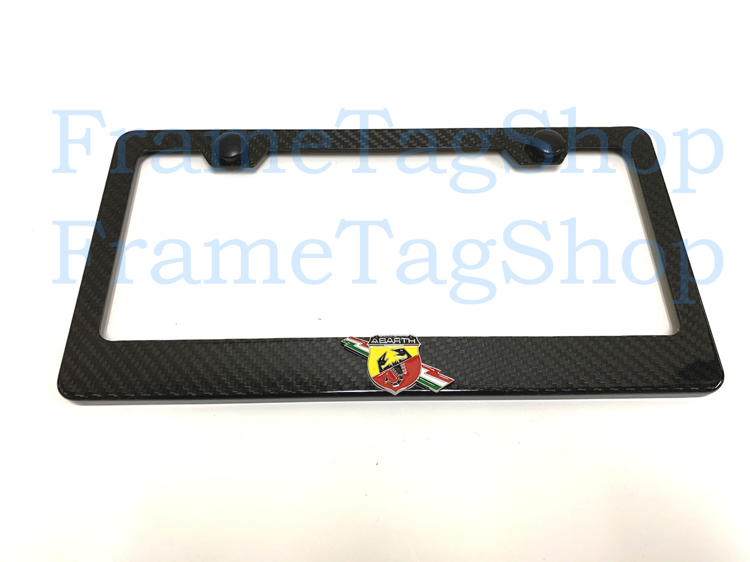 Abarth license plate frame store